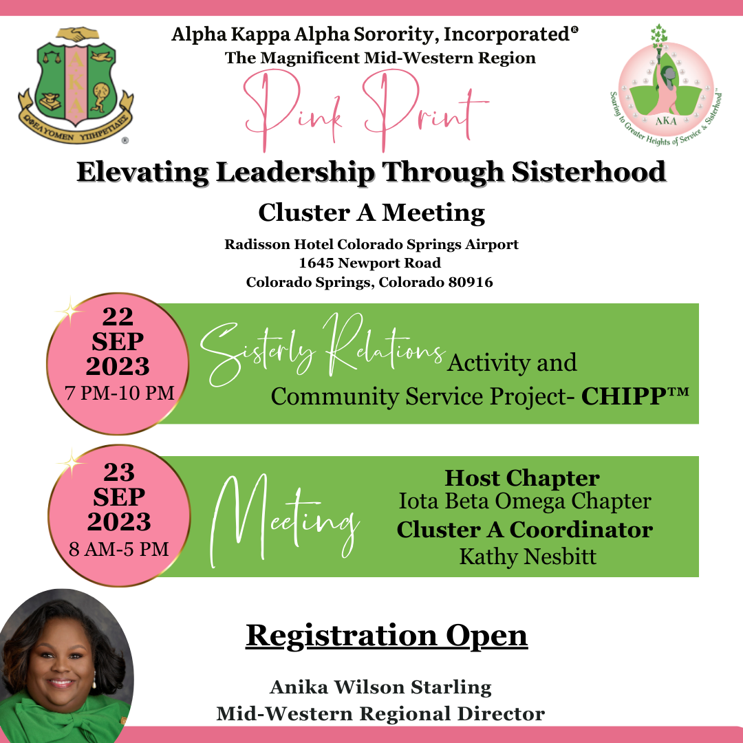 Cluster Meetings - Alpha Kappa Alpha Sorority, Inc.