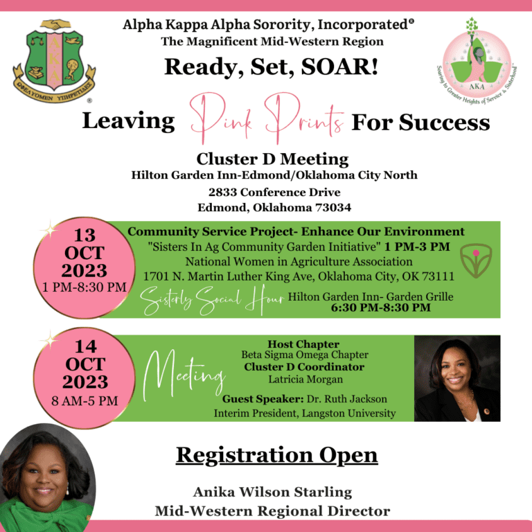 Cluster Meetings - Alpha Kappa Alpha Sorority, Inc.